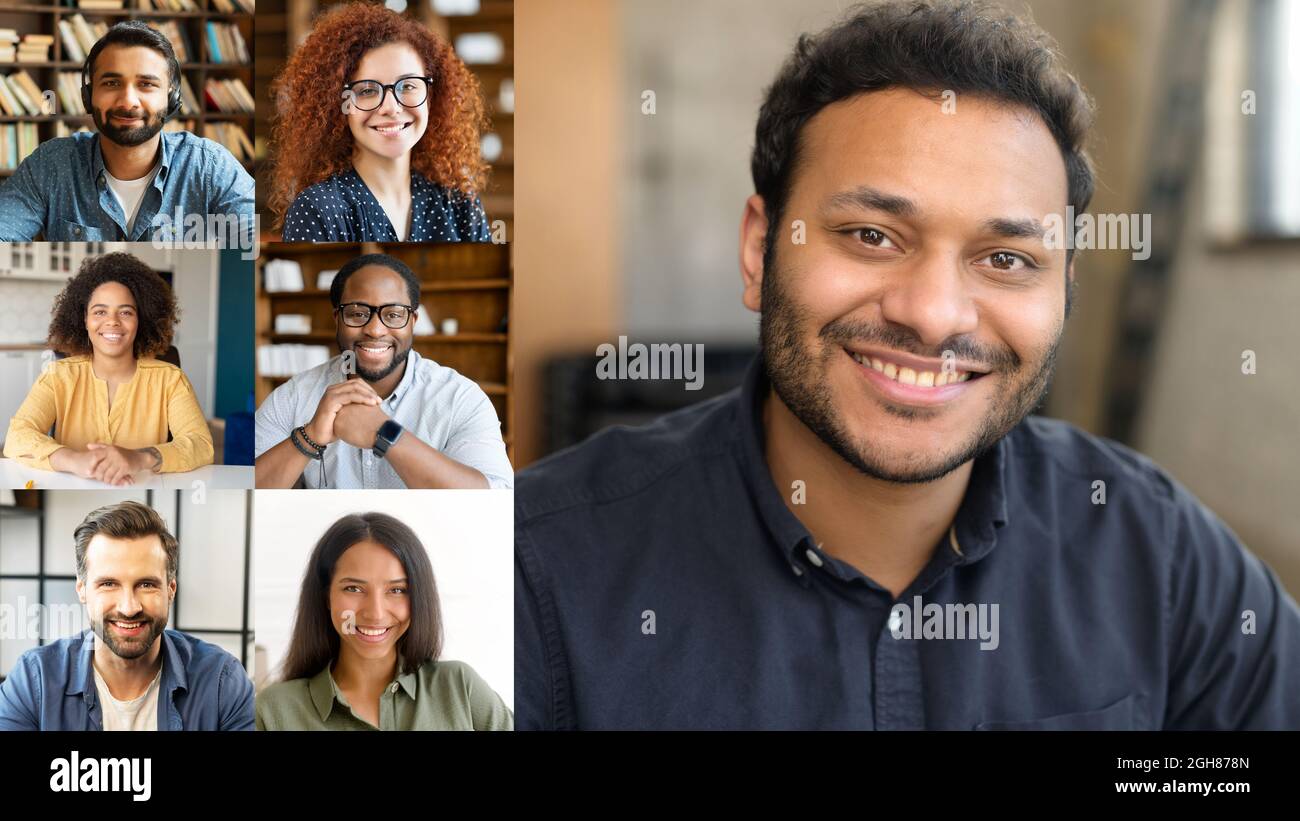 Smiling Faces Of Indian People