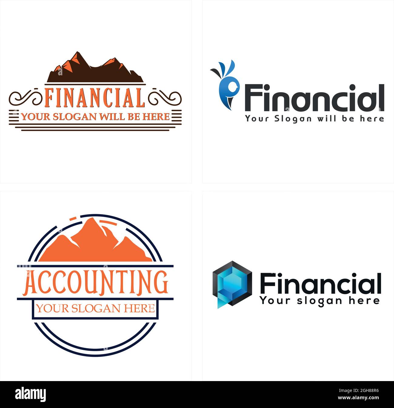 Financial Planning Logo Cut Out Stock Images & Pictures - Alamy