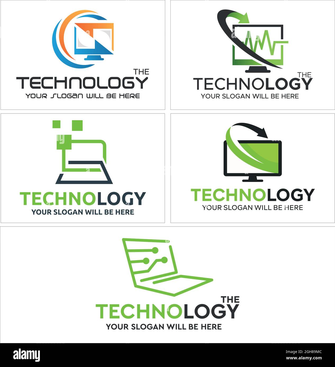 Technology Computer Logo