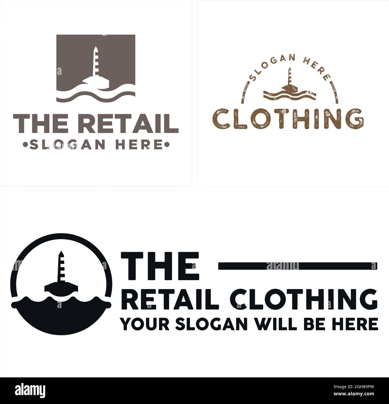 T shirts logos Stock Vector Images - Alamy