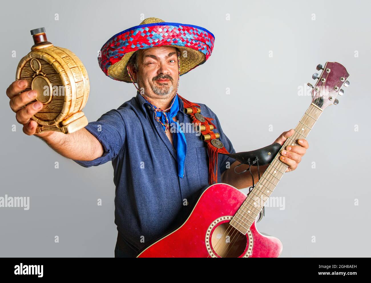 Traditional mexican guitar tequila hi-res stock photography and images ...