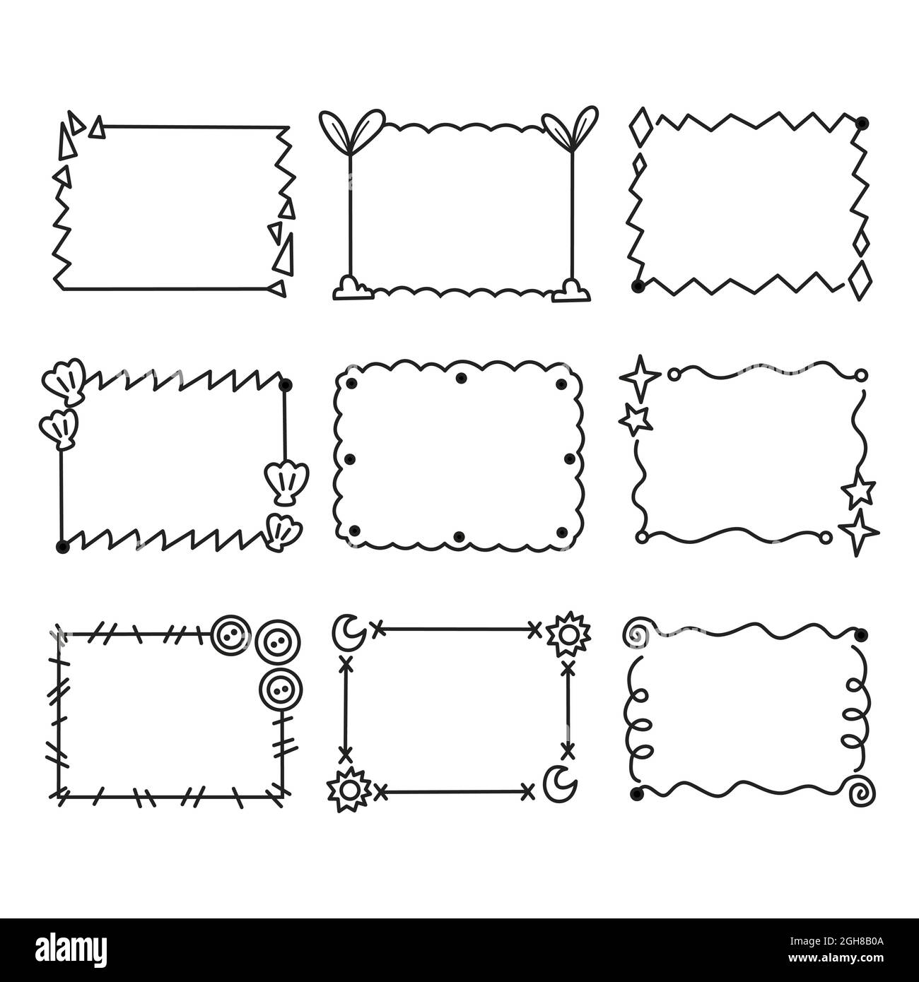 Hand Drawn Frame Png