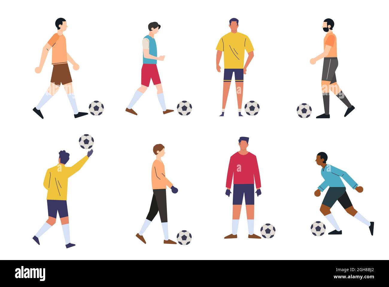 American football match players Cut Out Stock Images & Pictures - Alamy