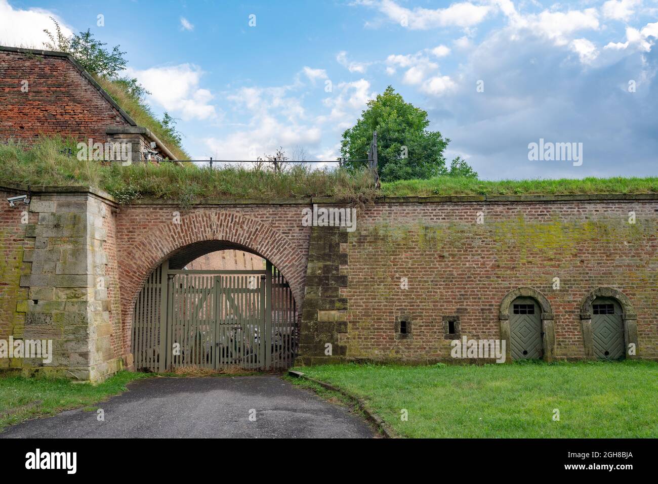 Gate in the area of Cavalier II, part of fortifications of the 18th ...