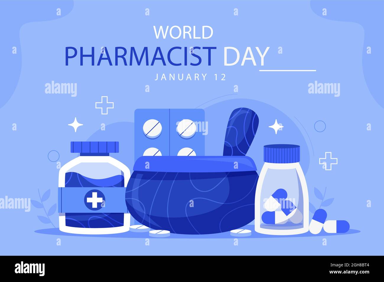 Pharmacist day background Vector illustration Stock Vector Image & Art ...