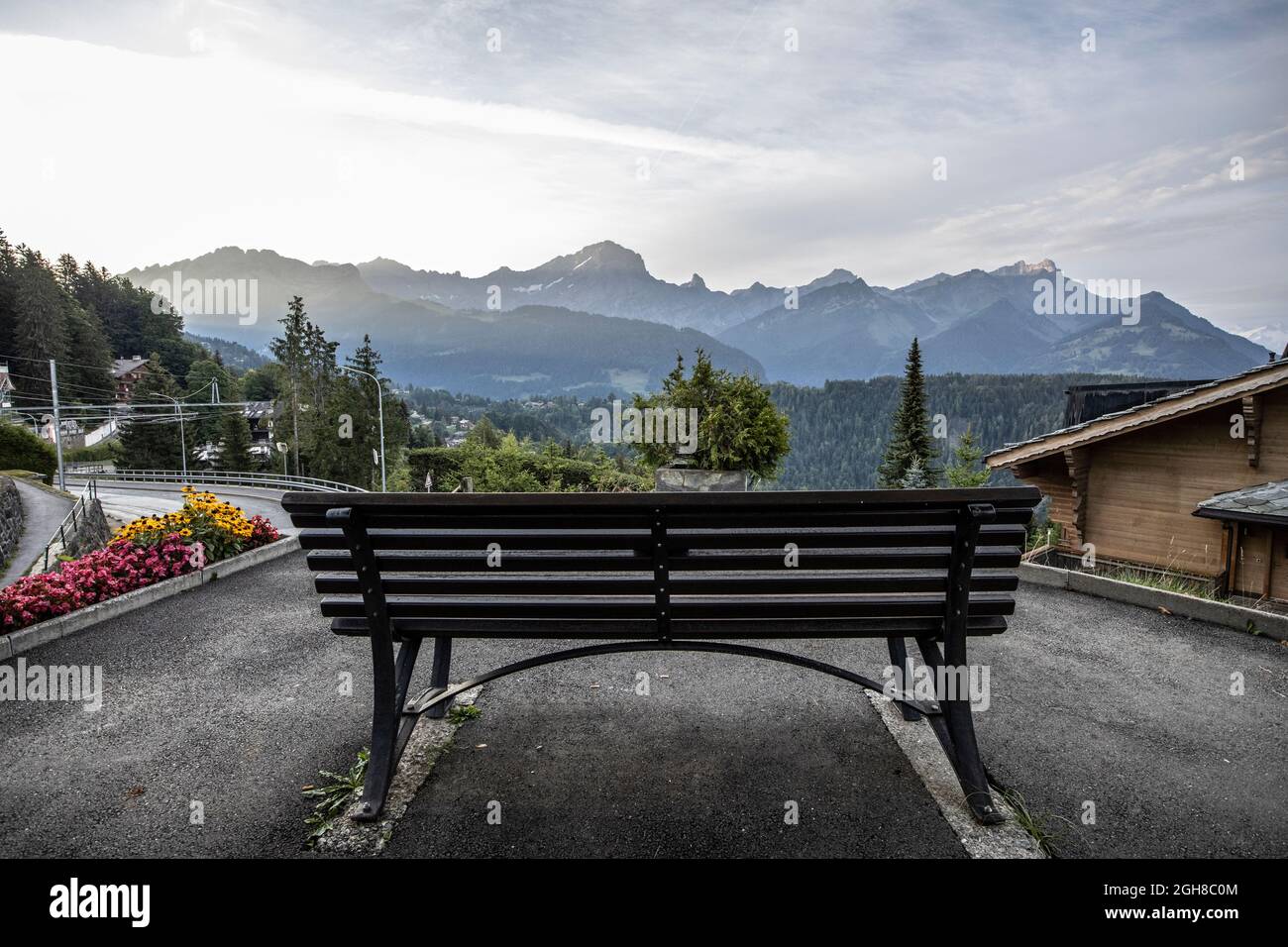 Villars sur ollon village hi-res stock photography and images - Alamy