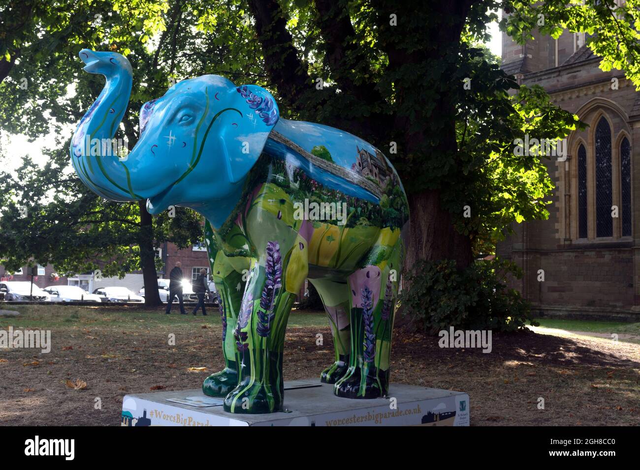 Decorated elephants hi-res stock photography and images - Alamy