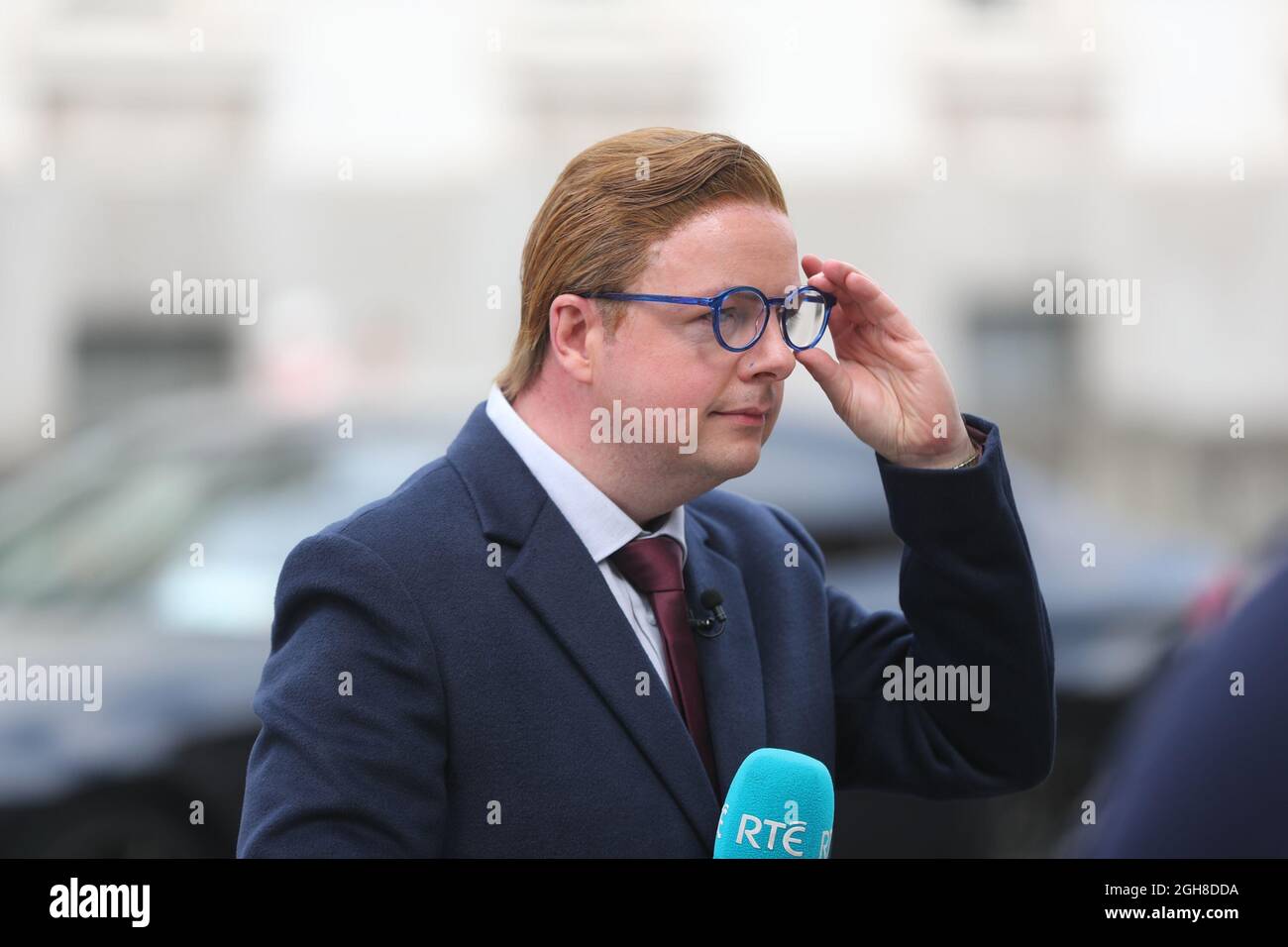 Comedian Oliver Callan filming his television show, which will be ...