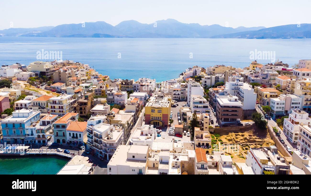 Agios nicolas crete hi-res stock photography and images - Alamy