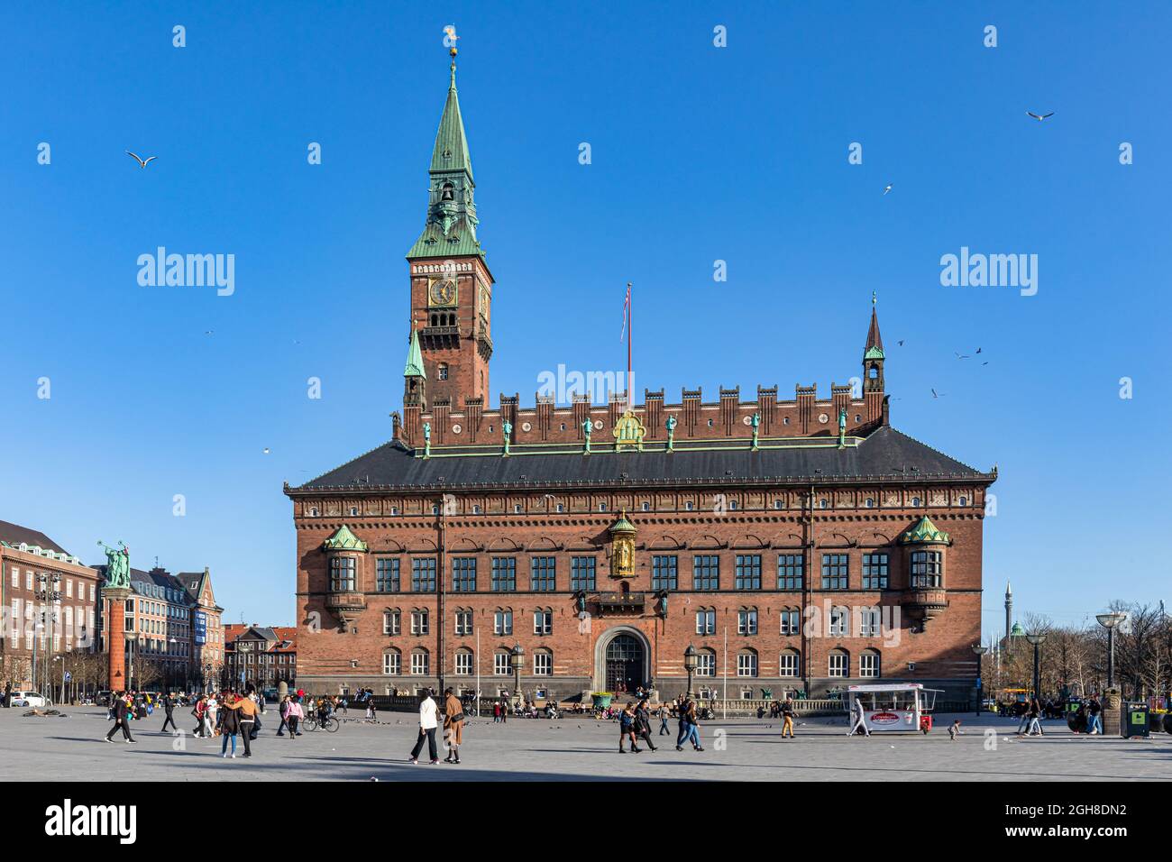 Copenhagen City Hall, Copenhagen, Denmark Stock Photo - Alamy