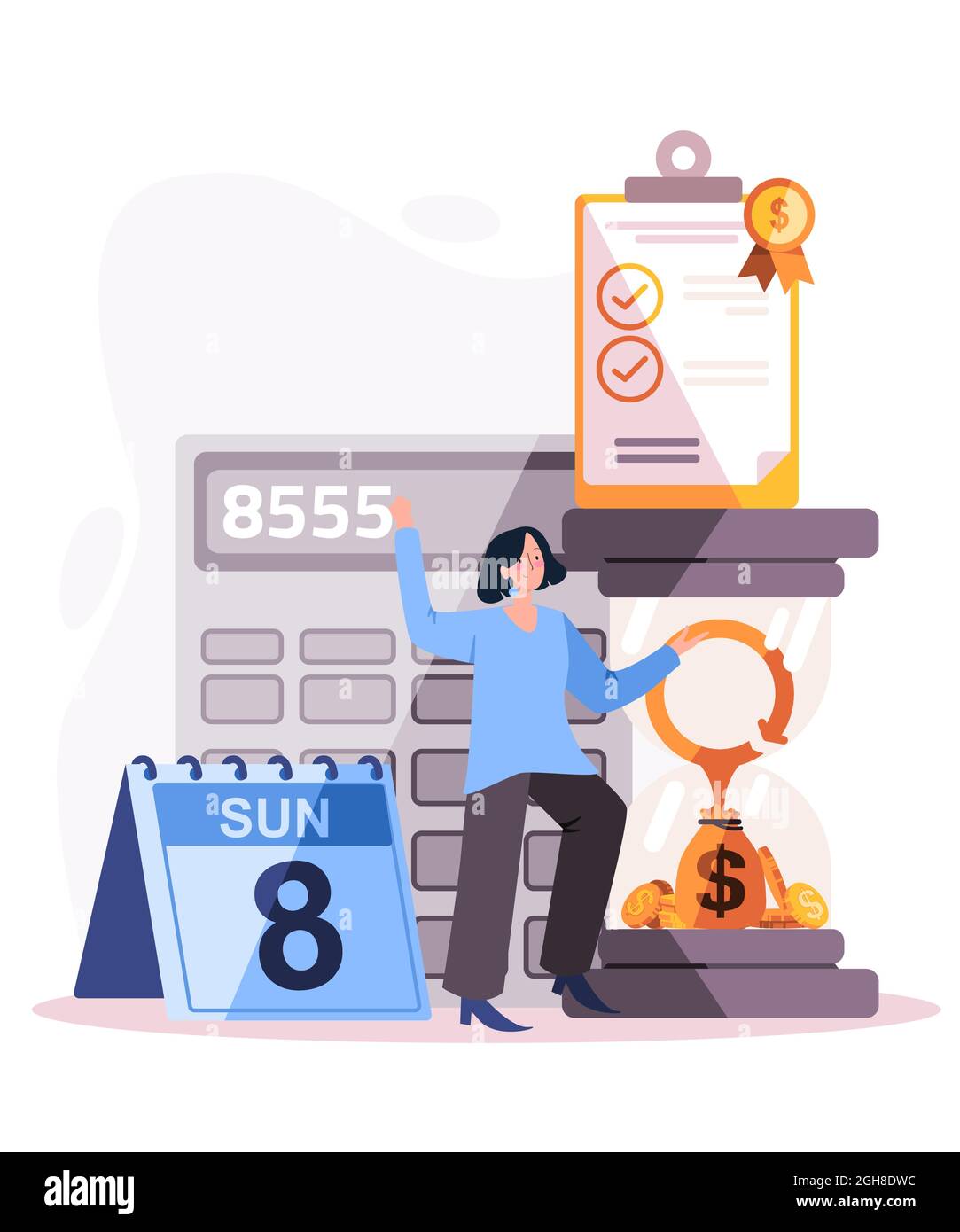 Automatic payment Stock Vector Images - Alamy