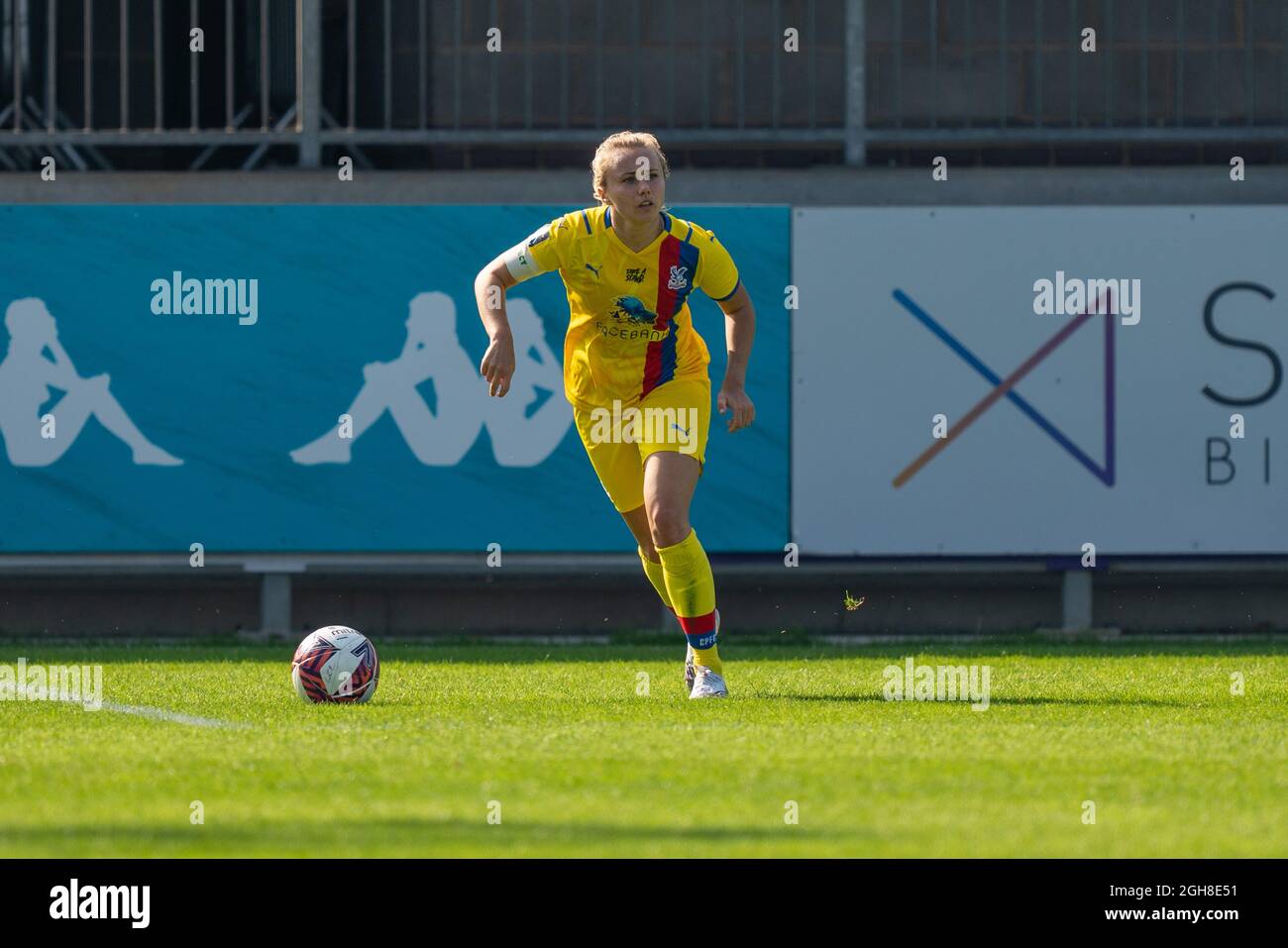 Dartford, UK. 05th Sep, 2021. Annabel Johnson (2 Crystal Palace) during ...