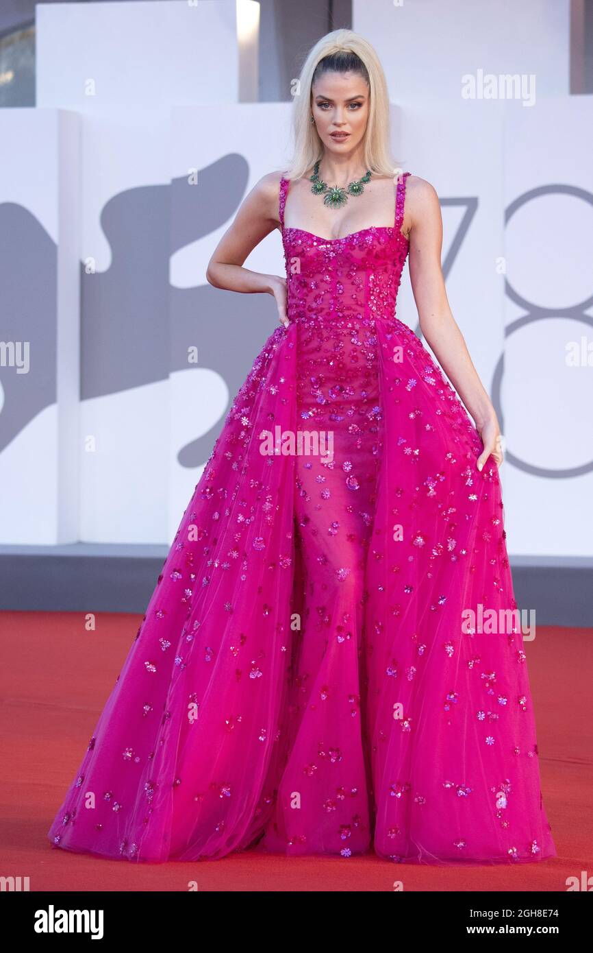 Sara Croce attending the Filming Italy Award Red Carpet as part of the ...