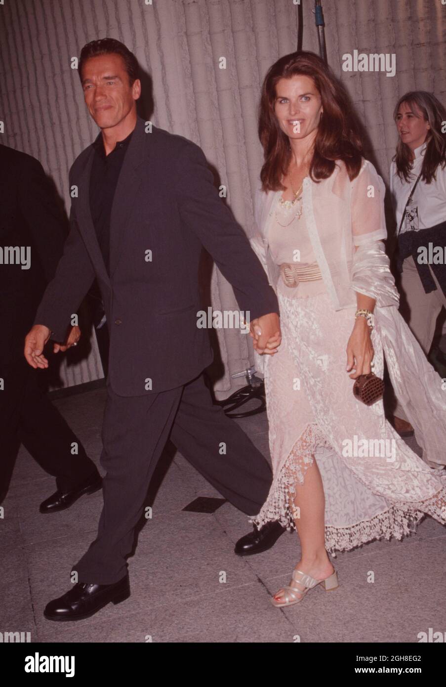 Los Angelescausa Library Arnold Schwarzenegger And Maria Shriver Early 1990s Updated0309