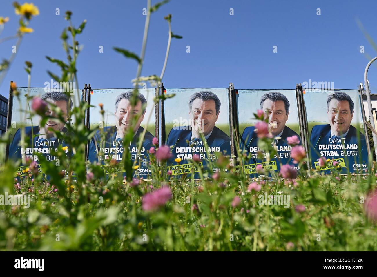 Election poster, election posters by Markus SOEDER and the CSU for the ...