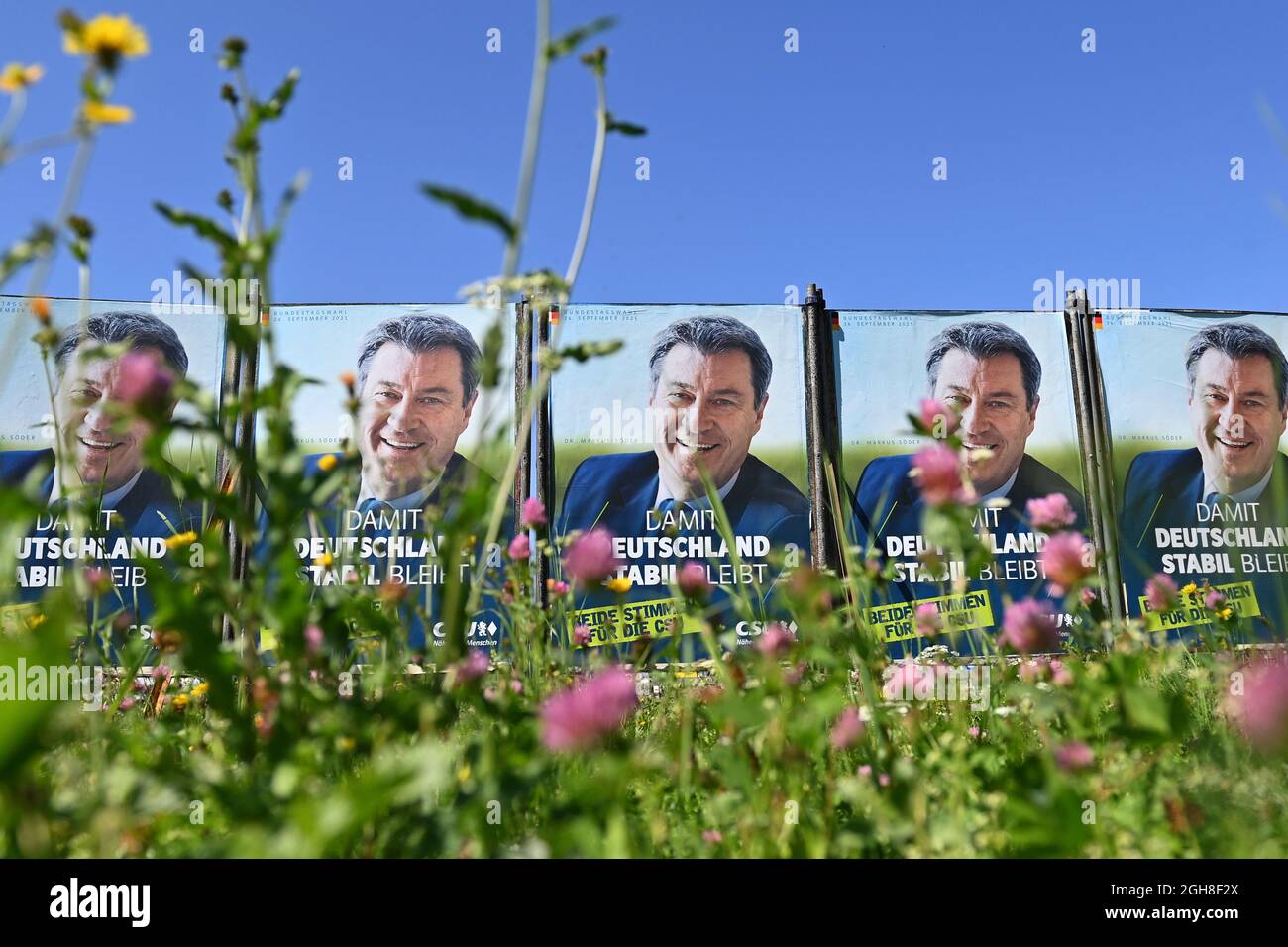 Election poster, election posters by Markus SOEDER and the CSU for the ...