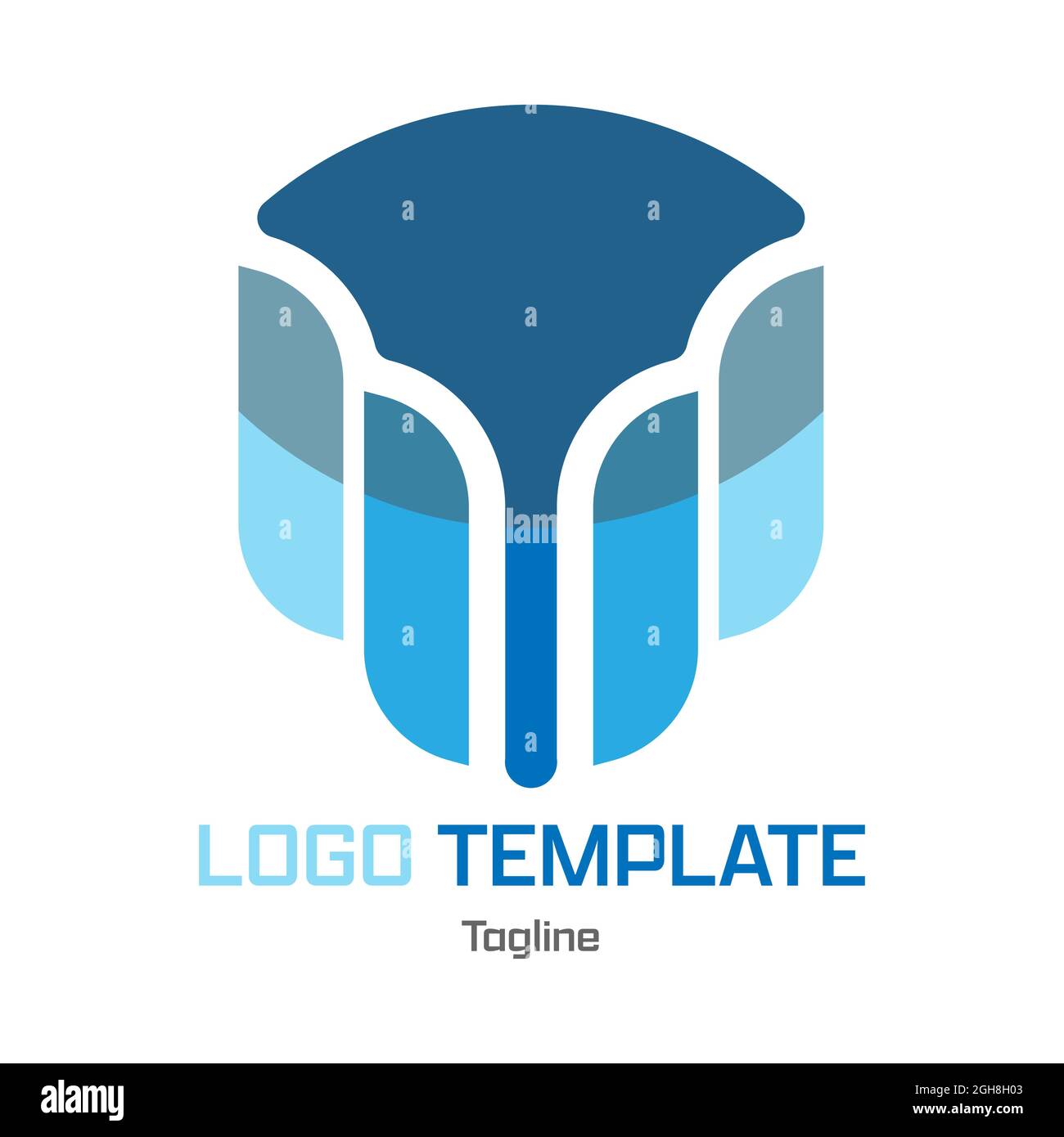 logo template for a business, company or corporation. Flat style Stock ...
