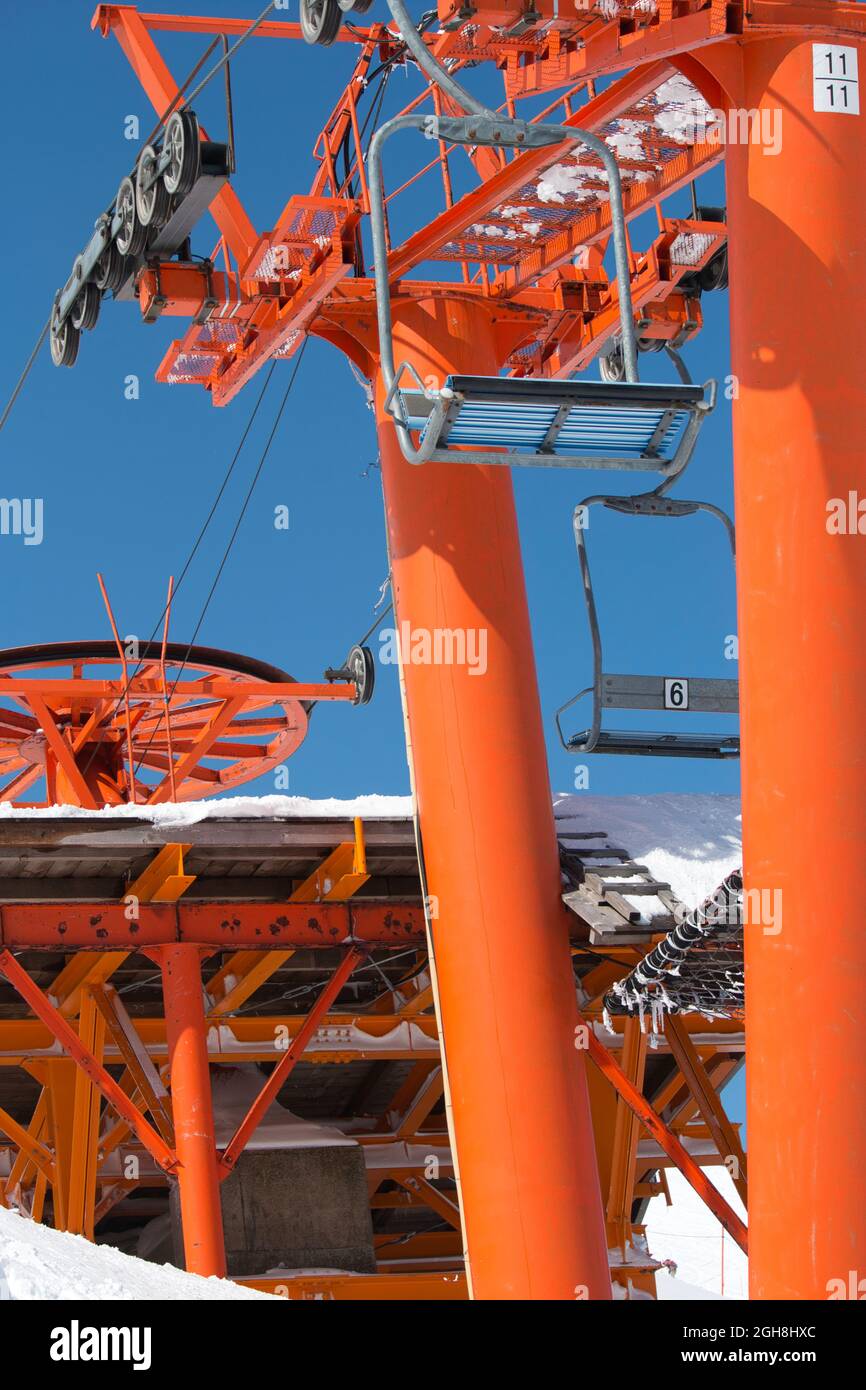 Lifts and their mechanism hi-res stock photography and images - Alamy