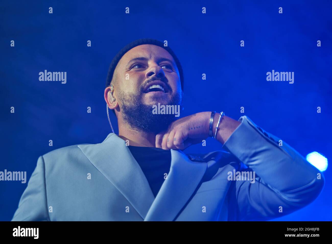 Kiev, Ukraine September 3, 2021: Famous Ukrainian singer Dmitry Monatik ...