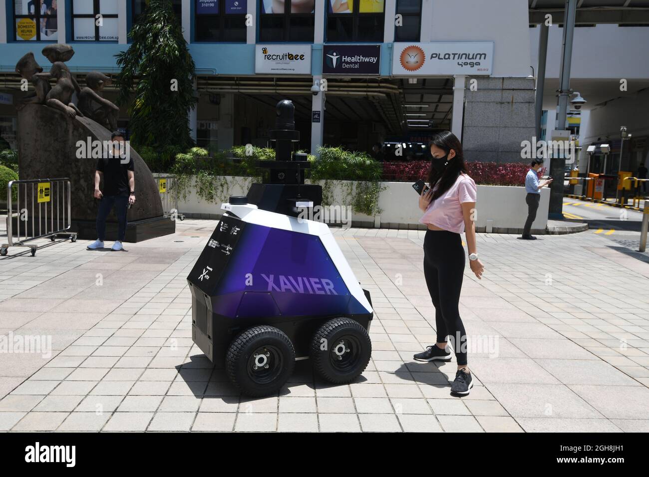 Singapore. 5th Sep, 2021. A Home Team Science and Technology Agency ...