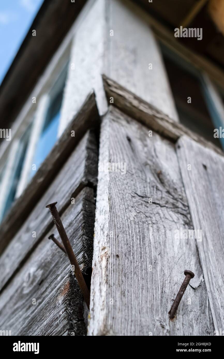 Old rusty windows hi-res stock photography and images - Alamy