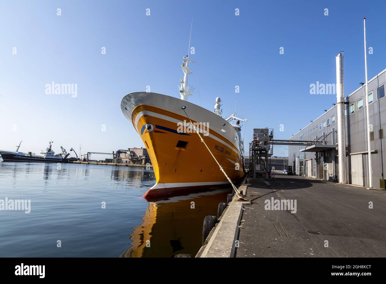Skagen is a port city located furthest north in Denmark. At the ...