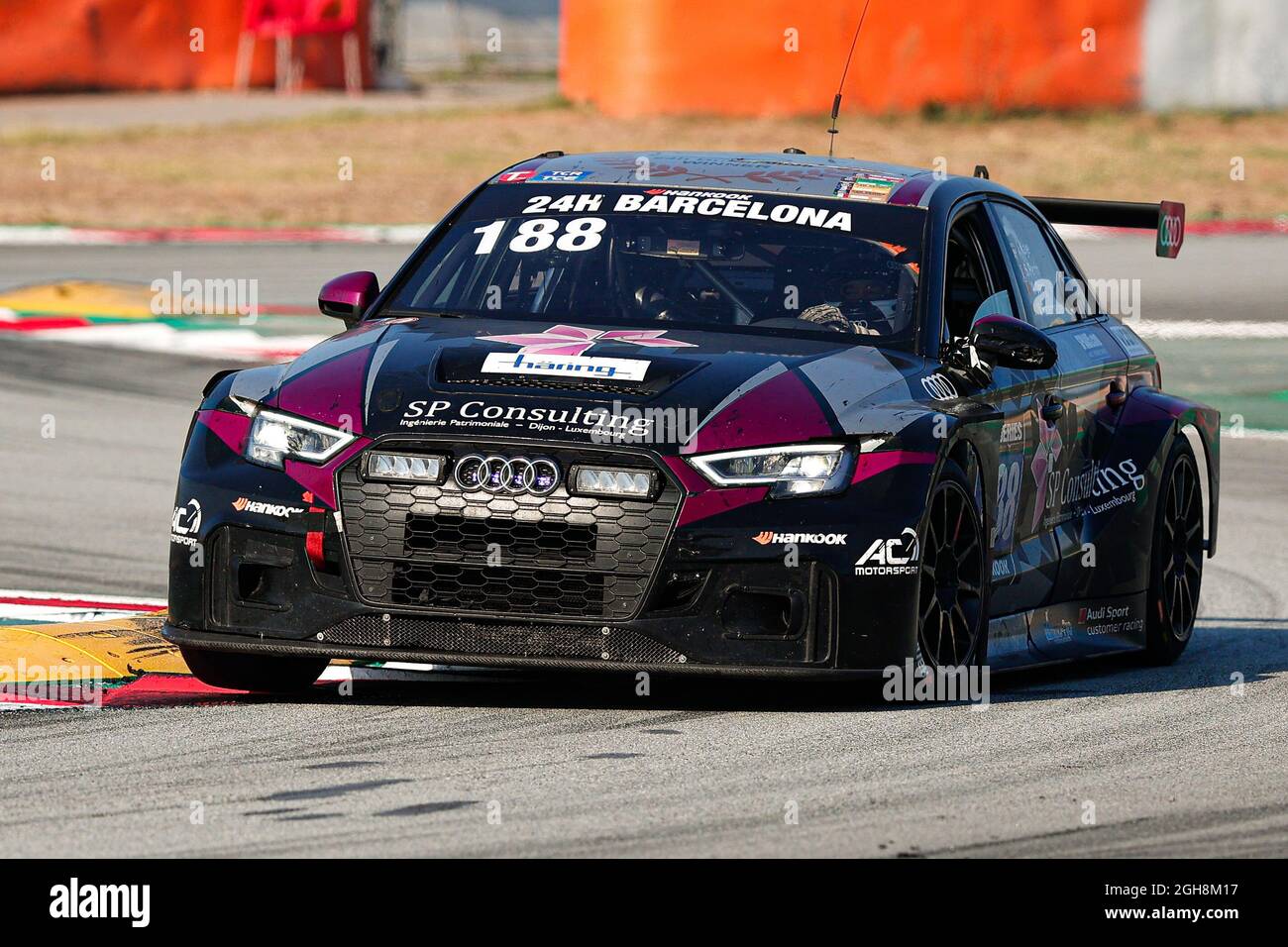 Drivers: Stephane Perrin, Mathieu Detry and James Kaye of AC Motorsport ...