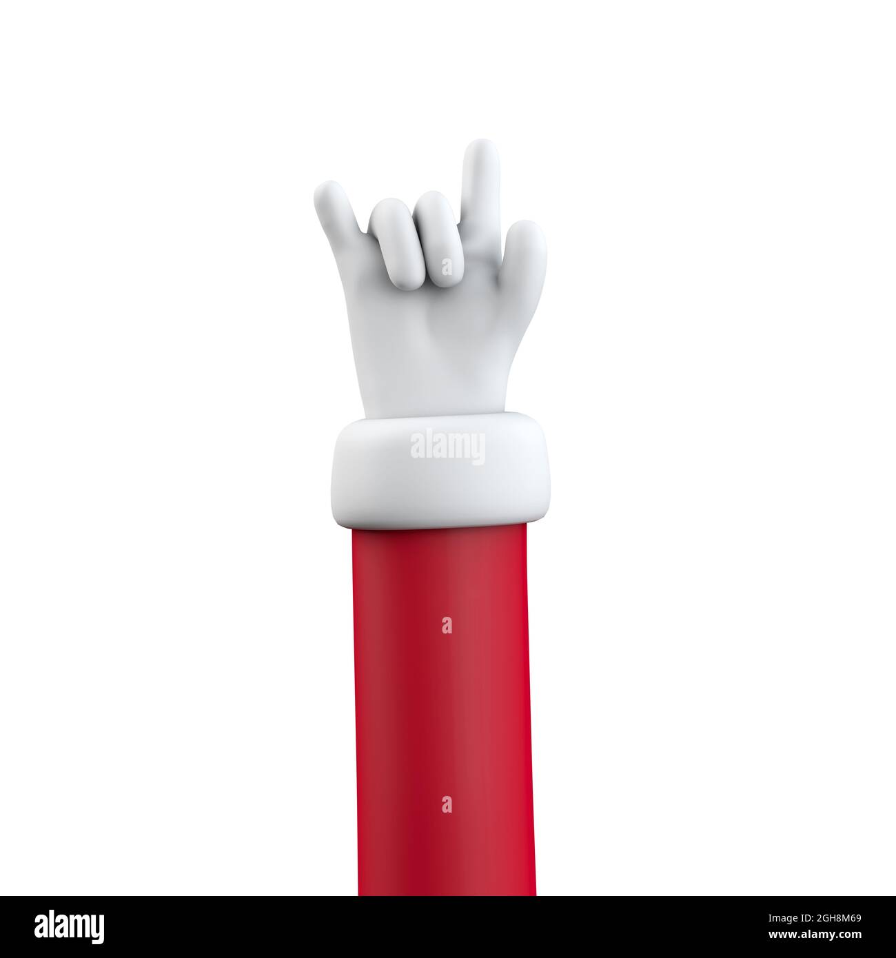 Rock hand sign cartoon hi-res stock photography and images - Alamy