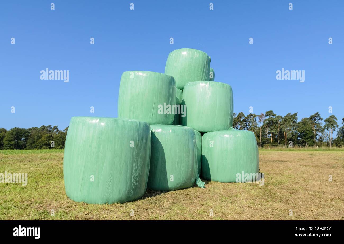 Pile of hay hi-res stock photography and images - Alamy