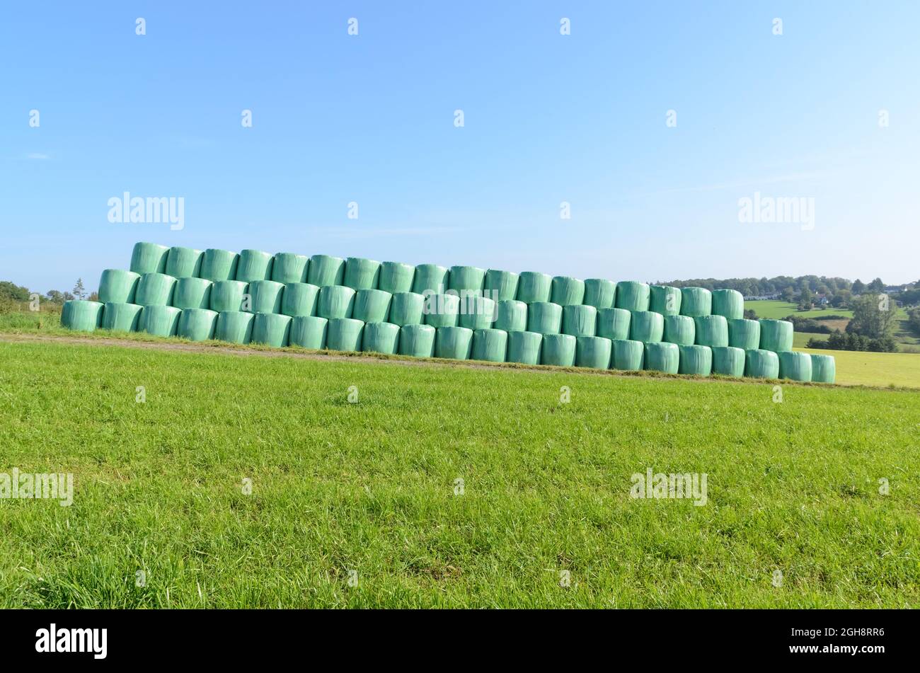 Pile of hay hi-res stock photography and images - Alamy