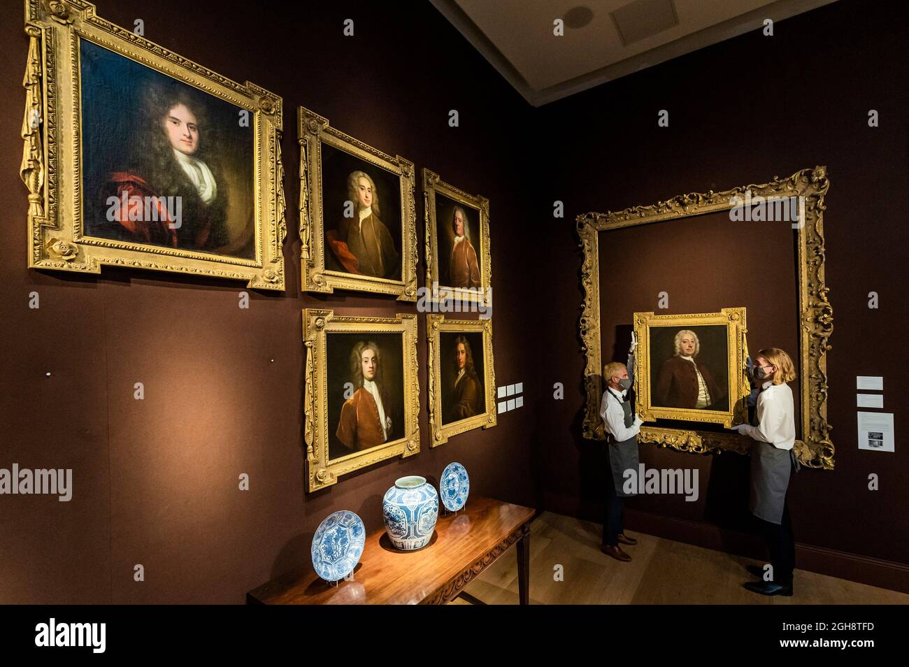 London, UK. 6 Sep 2021. Joseph Highmore, Portrait of a gentleman ...