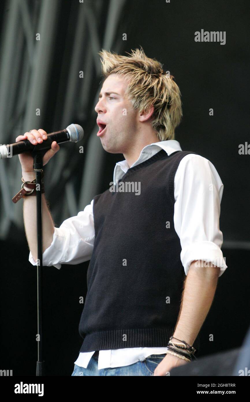 Derek Moran of D-side performs at Live on the Lawn Culzean Castle Ayrshire Stock Photo - Alamy