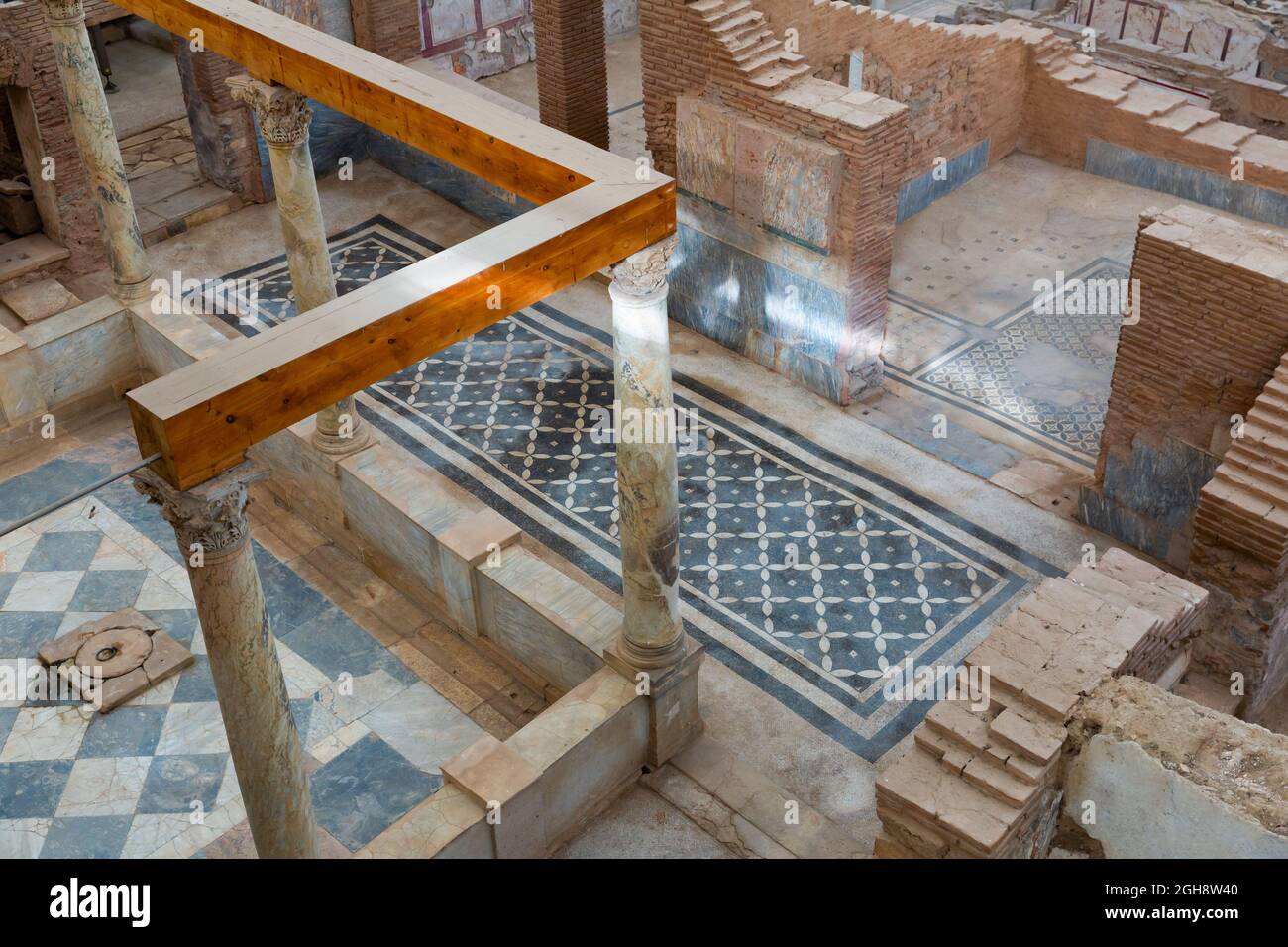 Remained and reconstructed architecture and interior decoration of ...