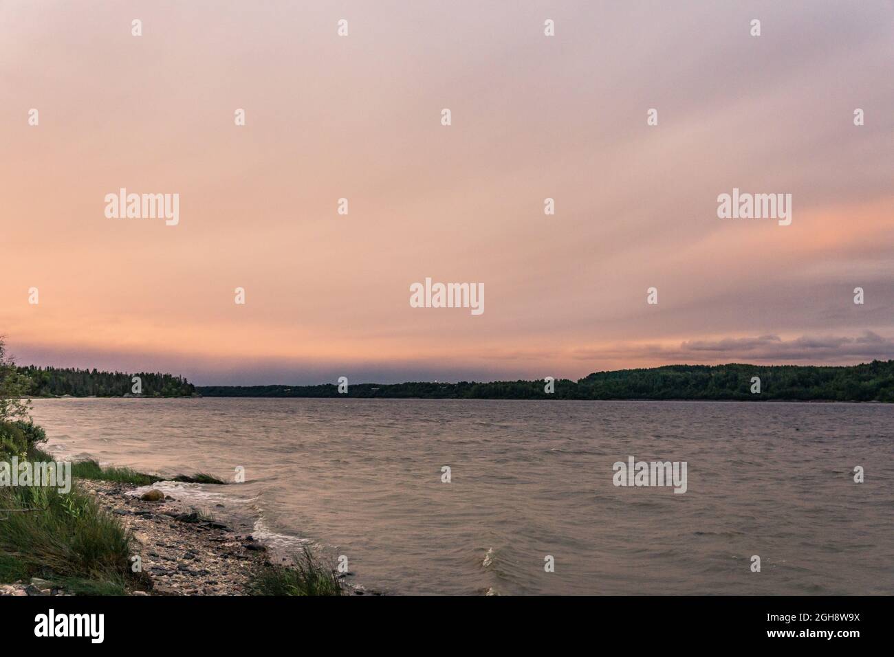 Manicouagan river hi-res stock photography and images - Alamy