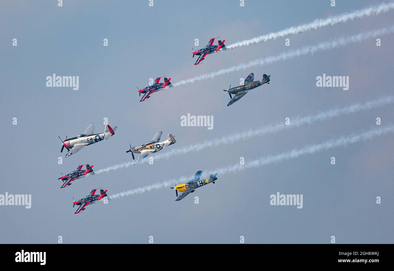 Bournemouth Air Festival 3rd September 2021 Stock Photo - Alamy