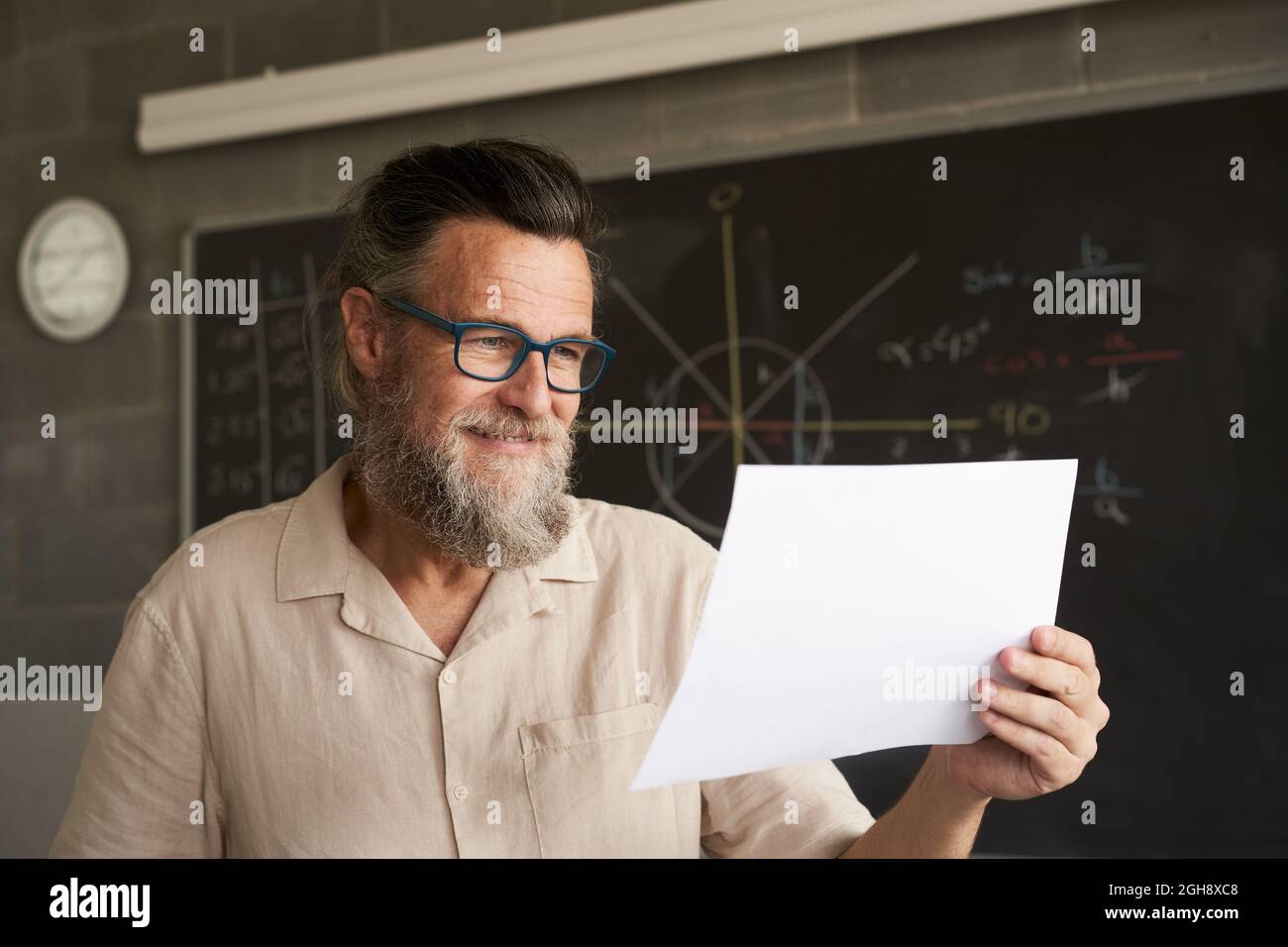 Public college classroom hi-res stock photography and images - Alamy