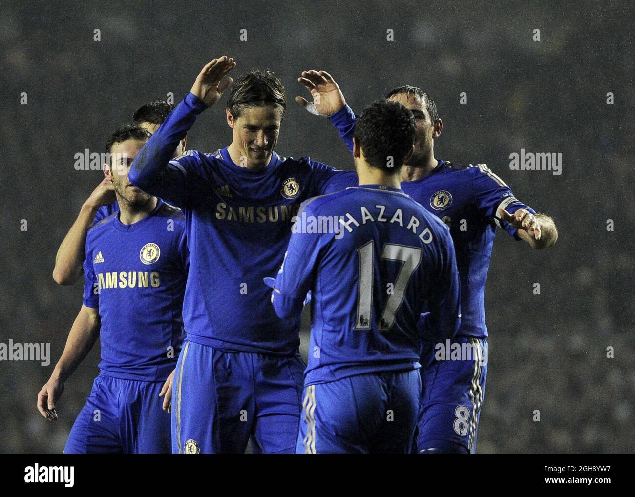 Fernando Torres Chelsea Goal Celebration