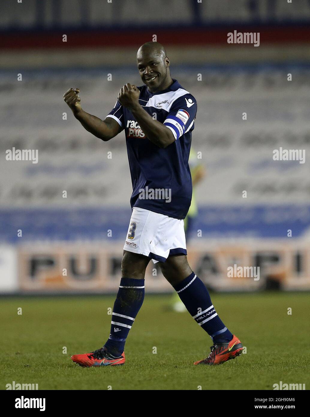 Millwalls danny shittu during the match hi-res stock photography and ...