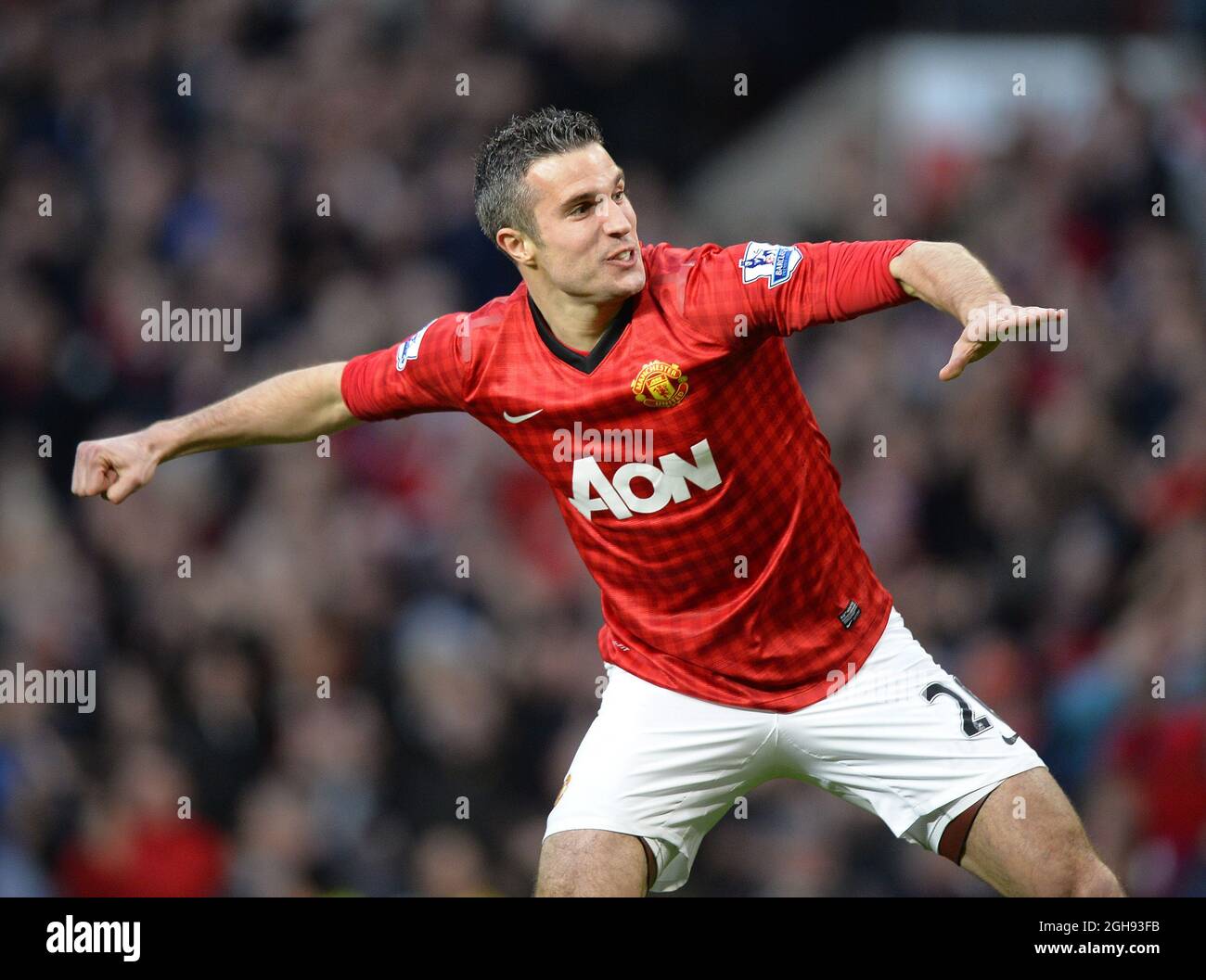 Robin van persie 2013 goal hi-res stock photography and images - Alamy