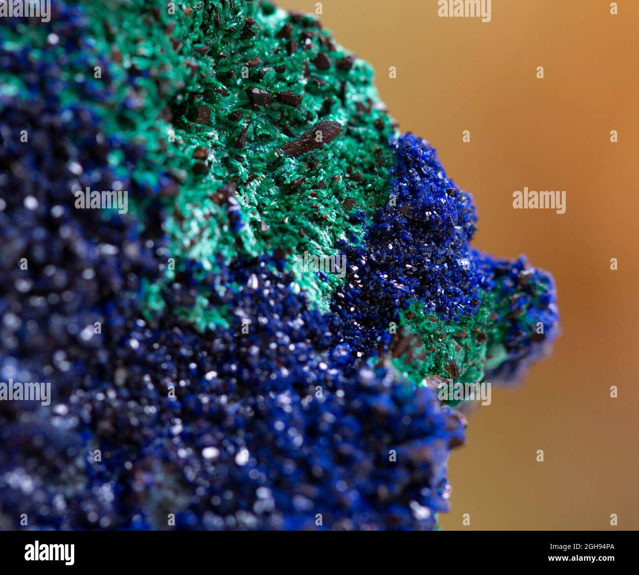 azurite mineral specimen stone rock geology gem crystal Stock Photo - Alamy