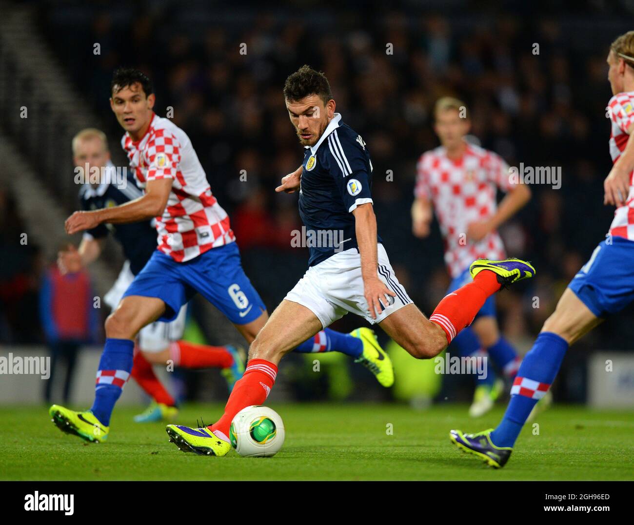 Robert snodgrass scotland goal croatia hi-res stock photography and ...