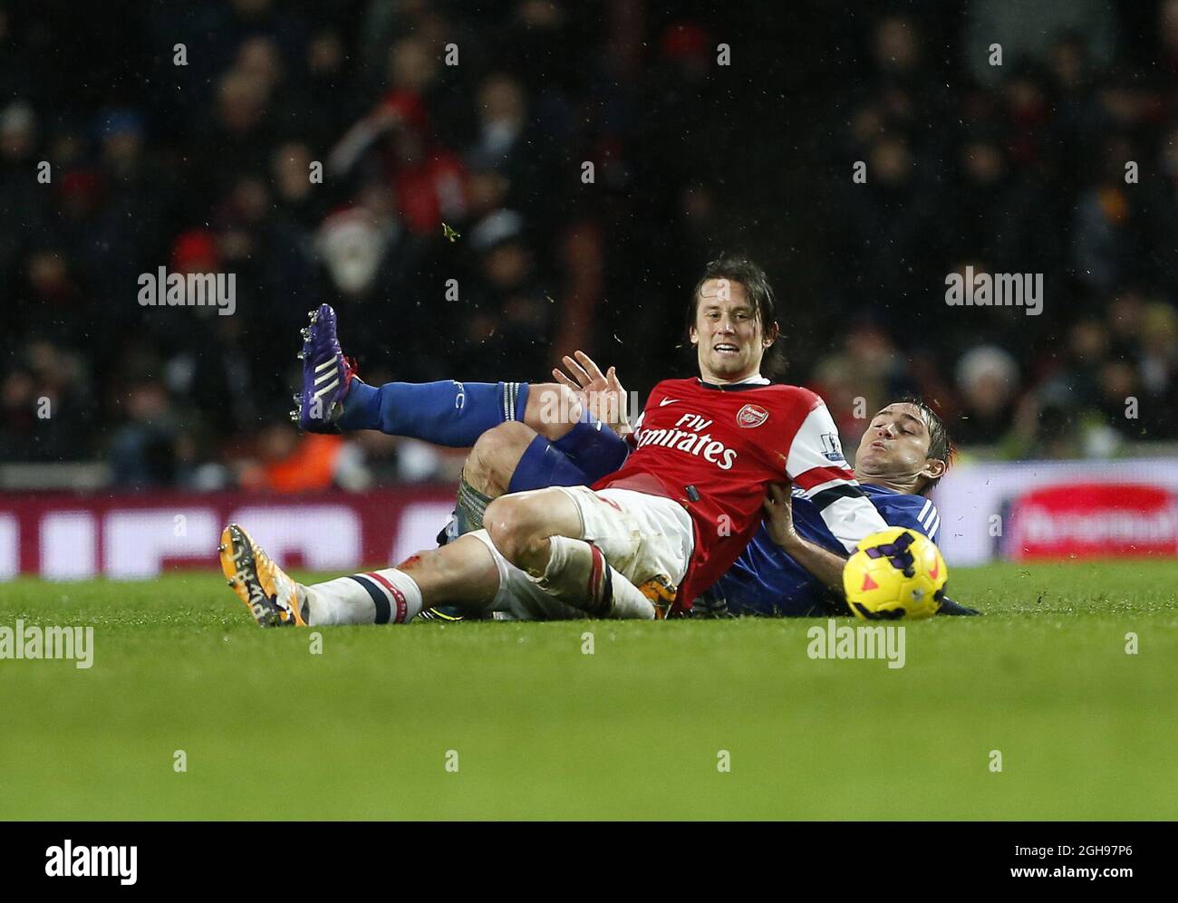 Emirates stadium tomas rosicky hi-res stock photography and images - Alamy