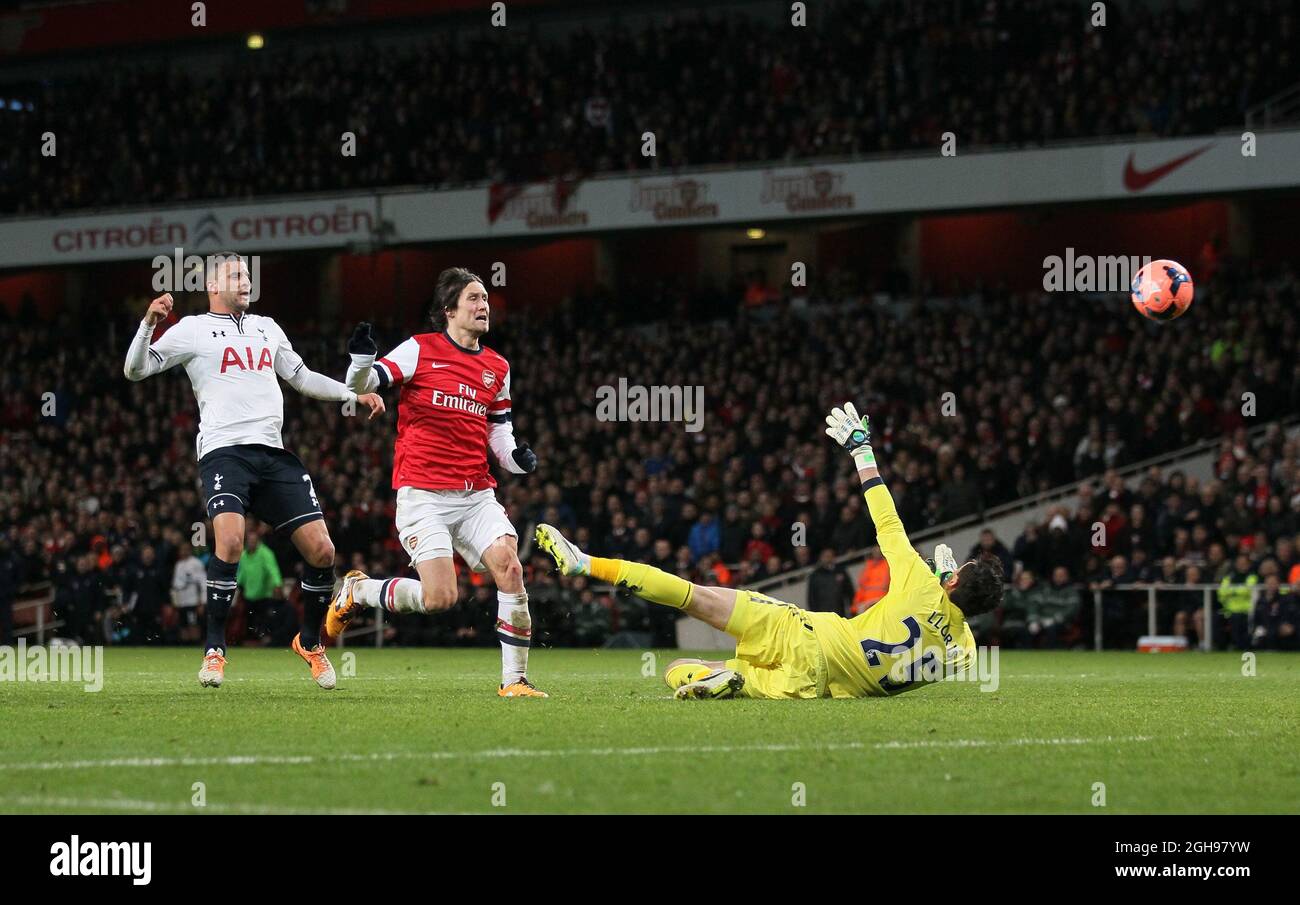 Tomas rosicky 2014 tottenham hi-res stock photography and images - Alamy