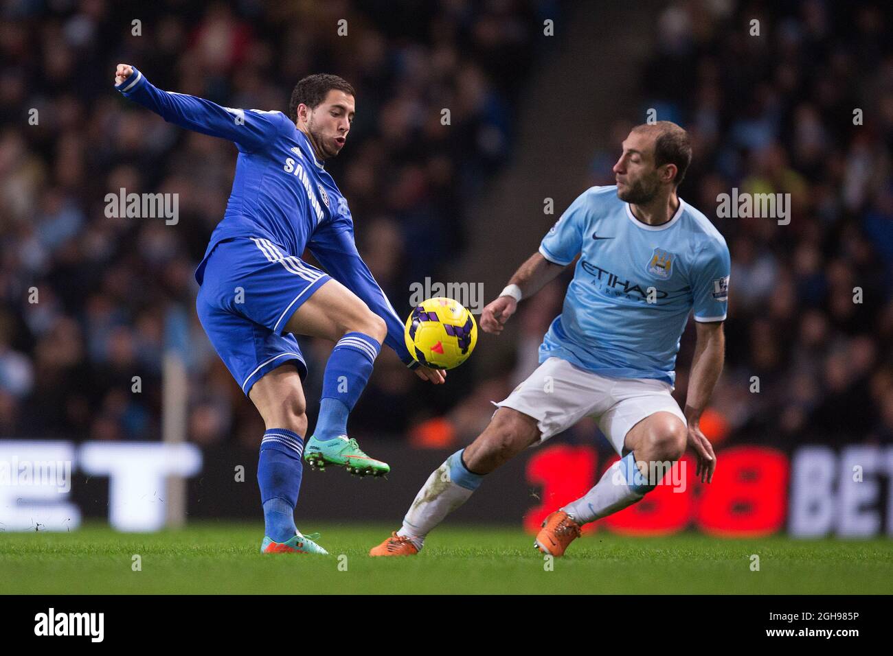 Eden hazard chelsea 2014 hi-res stock photography and images - Alamy