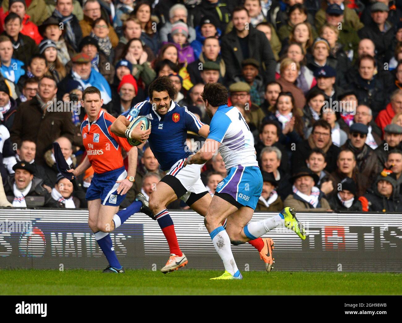 Rugby scotland vs france hi-res stock photography and images - Alamy