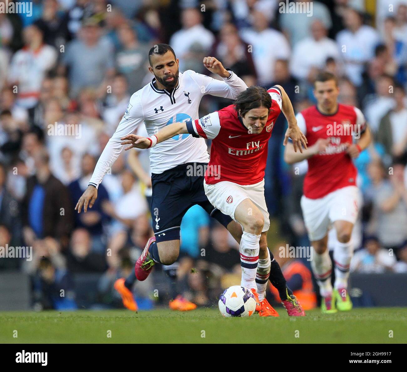 Tomas rosicky 2014 tottenham hi-res stock photography and images - Alamy