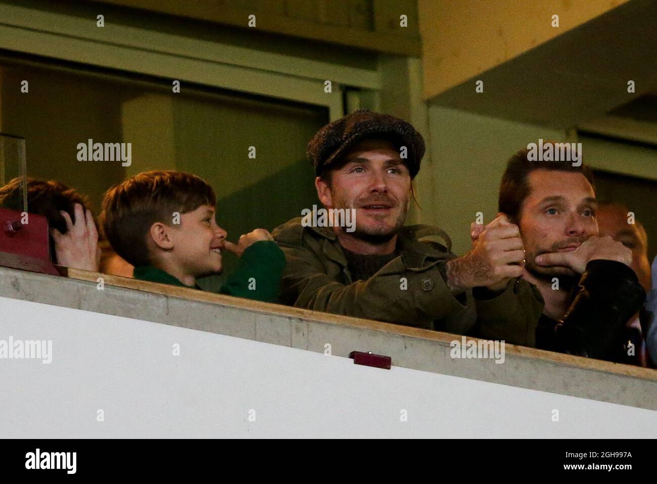 David beckham headshot 2014 hi-res stock photography and images - Alamy