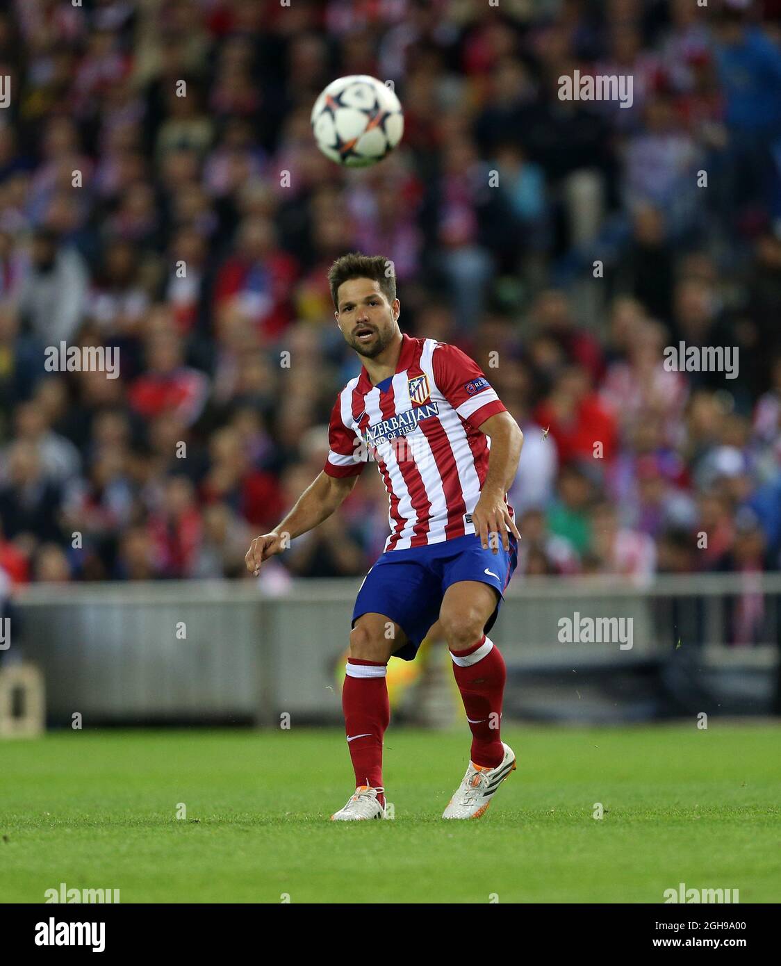 Athletico Madrid's Diego in action during the UEFA Champions League ...