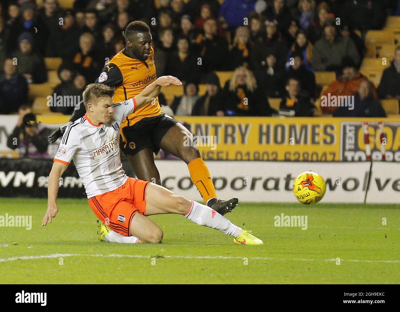 Soccer football wolves full length hi-res stock photography and images ...