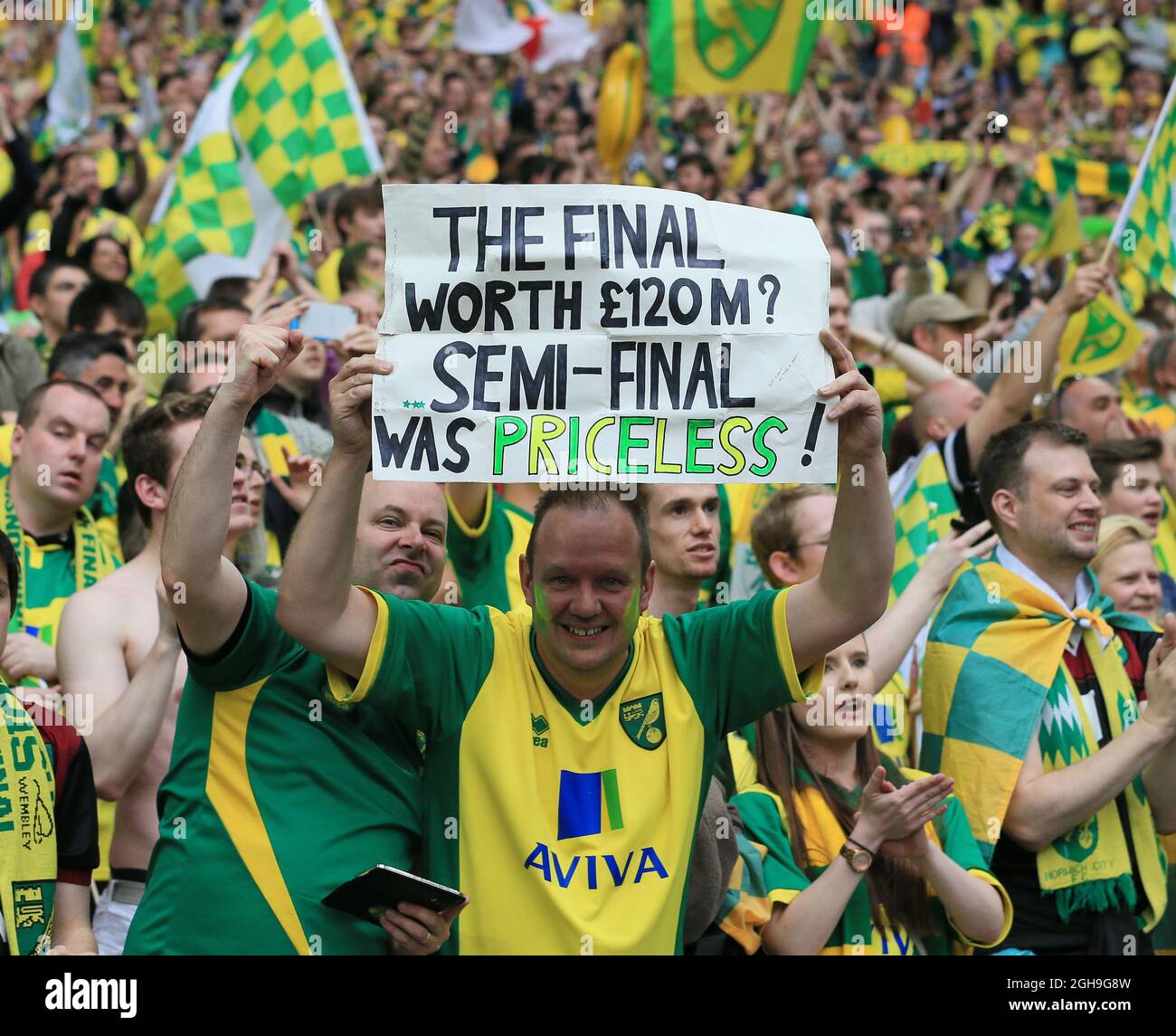 Middlesbrough fans celebrate at the final whistle hi-res stock ...